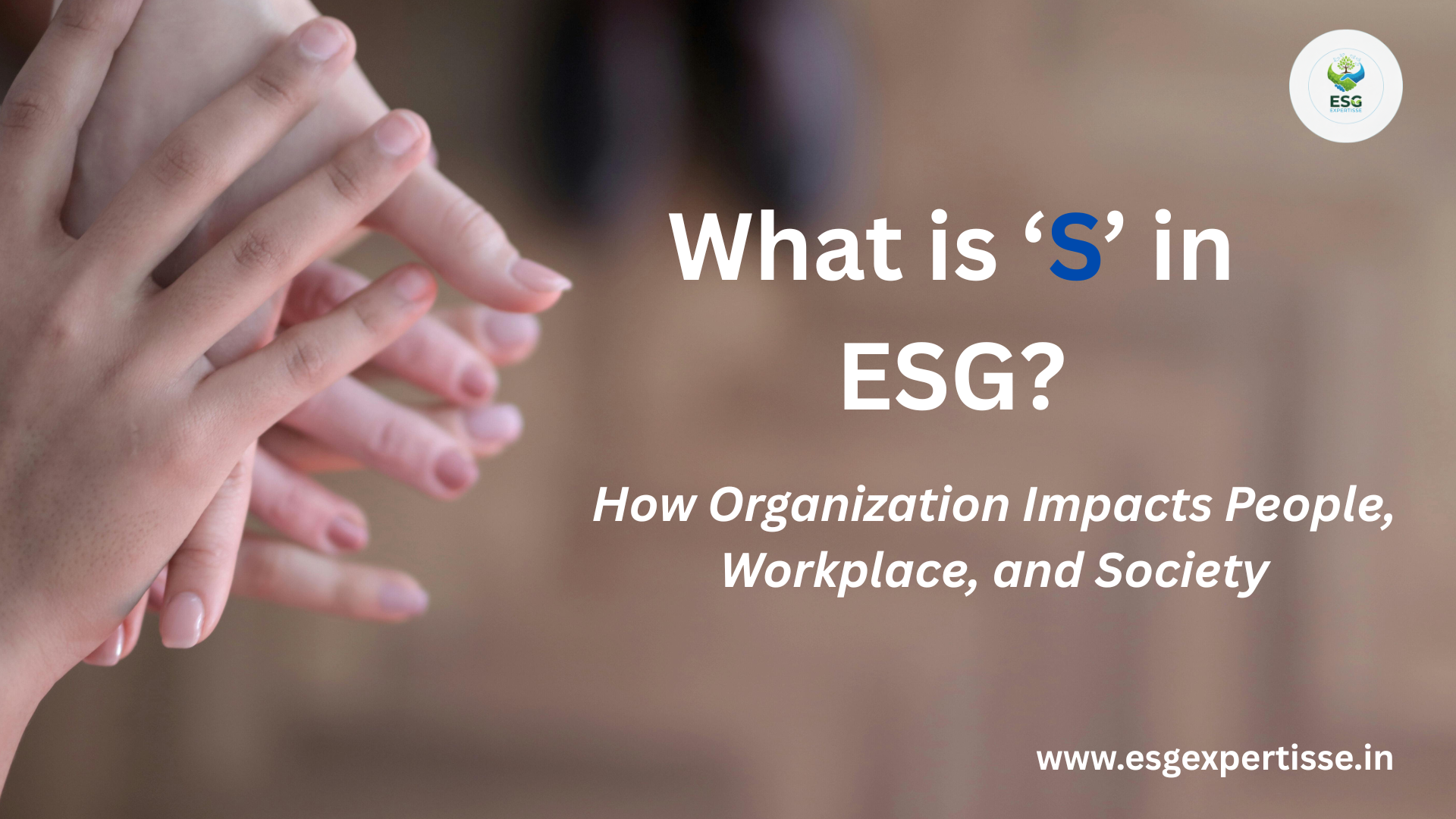 What is ‘S’ in ESG? - A Complete Understanding | ESG Expertisse